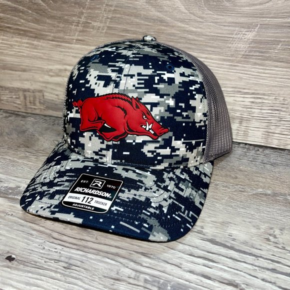 Nike | Accessories | Arkansas Razorbacks 3d Snapback Trucker Hat Black ...